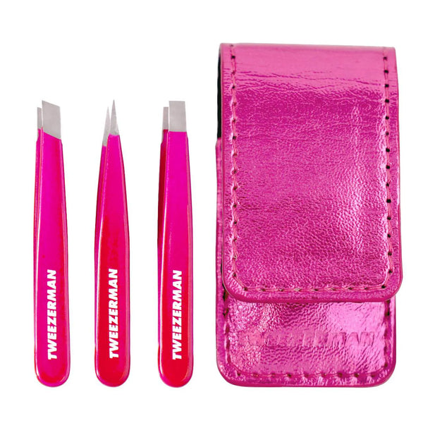 Micro Mini Pink Perfection Tweezer Set – Beauty By Jos